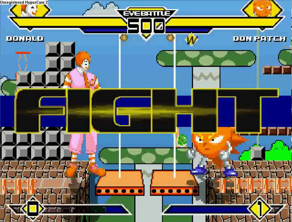 MUGEN - Ronald McDonald VS Don patch - YouTube
