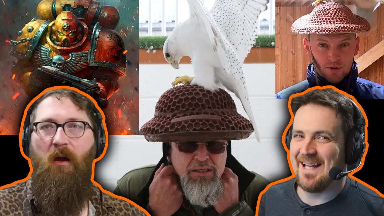 Deep Rich Howling Griffons Lore - Falcon Bird Come Hat - Tom and Ben ...