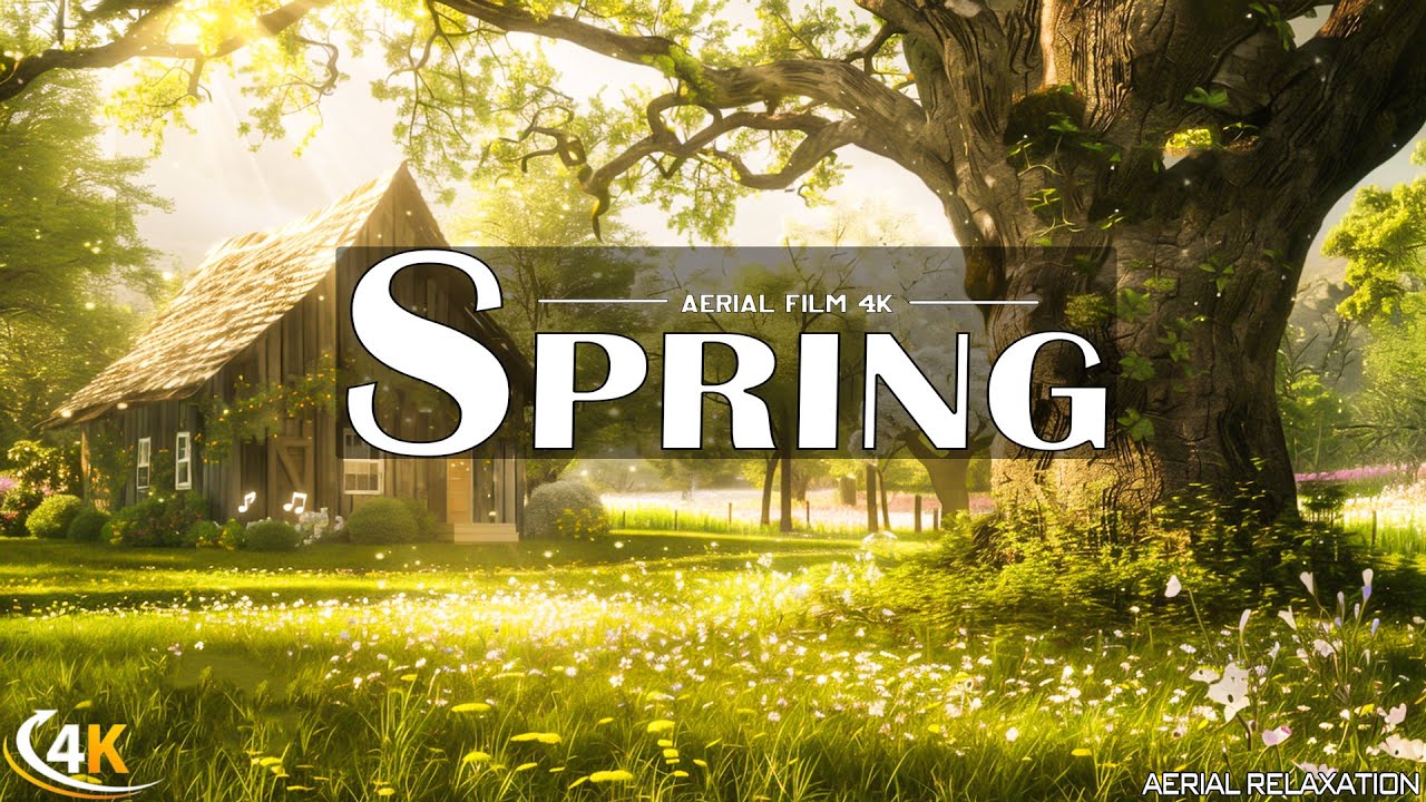 Cozy Spring Ambience - Relaxing with Beautiful House under the Spring ...