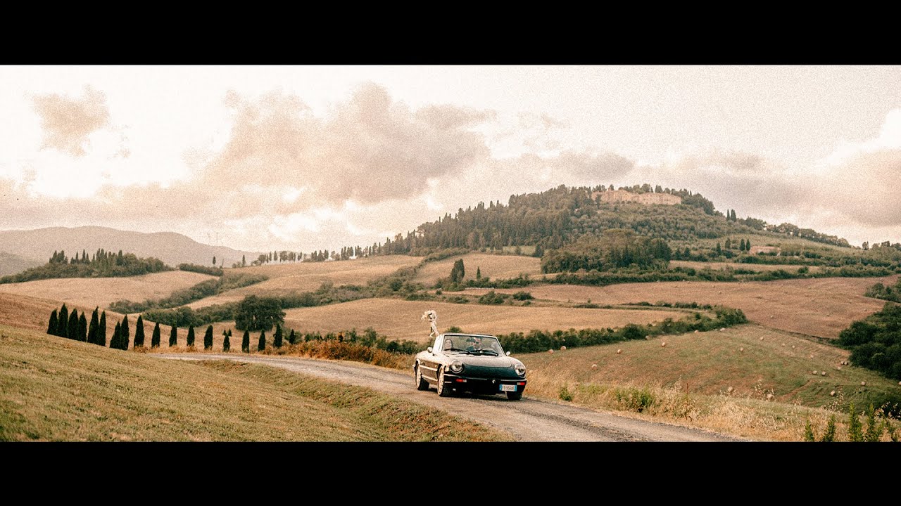 Italian Wedding in Tuscany: Podere Calvaiola near Volterra - YouTube