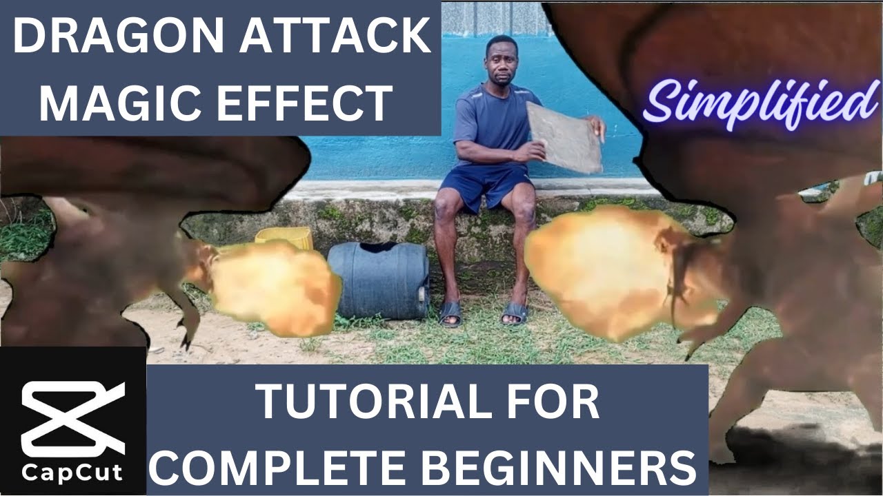 DRAGON ATTACK MAGIC VIDEO EFFECT | CAPCUT TUTORIAL FOR COMPLETE ...