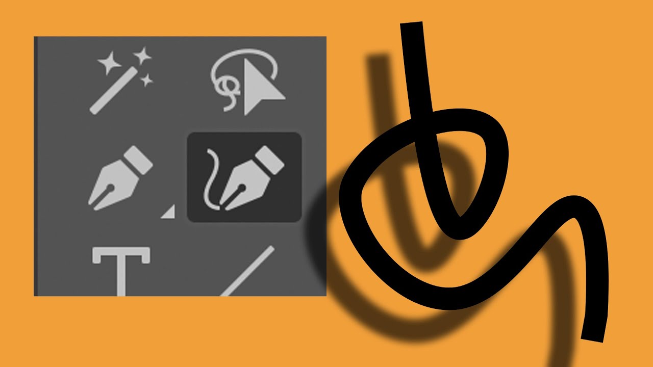 How To Use The Curvature Tool In Illustrator | Graphicxtras - YouTube