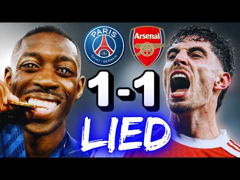 ♫ PSG 1:1 Arsenal | Champions-League-Finale | Fußballlied ♫