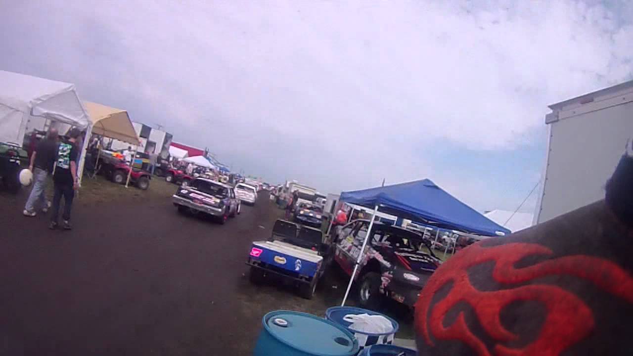 Walk threw pits Boone IMCA Super Nationals 2012 - YouTube