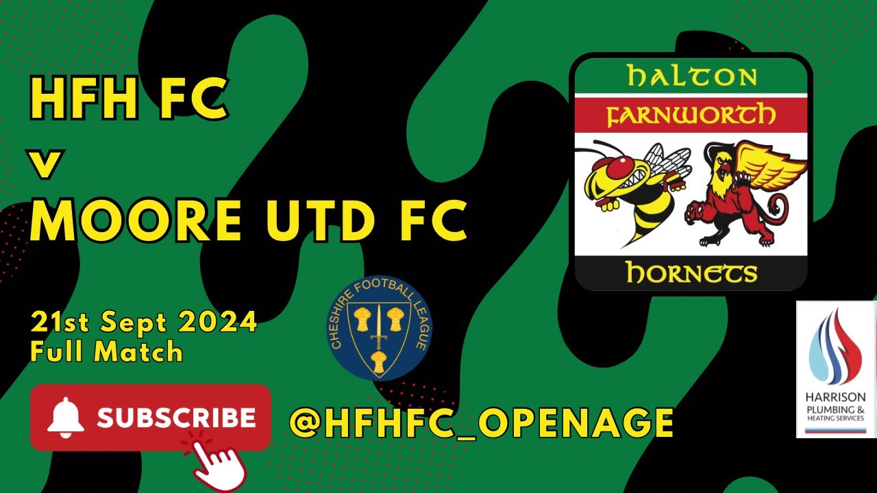 Halton Farnworth Hornets FC v Moore Utd FC - 21st Sept 2024 - Cheshire ...