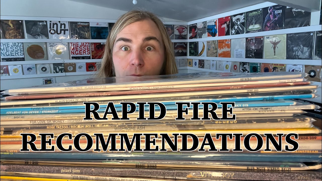 🚀 RAPID FIRE RECORD RECOMMENDATIONS! - YouTube