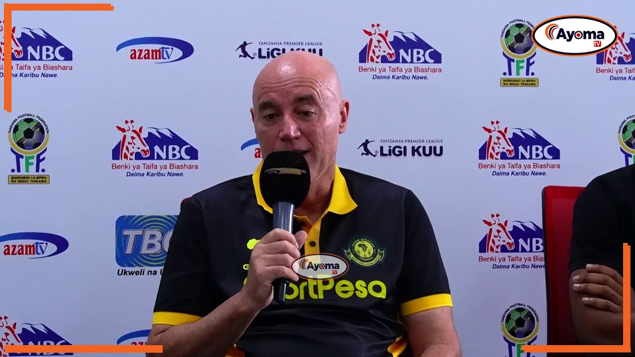 MIGUEL GAMOND (KOCHA YANGA SC) "WANANCHI WATAFURAHI KWA USHINDI MZURI ...