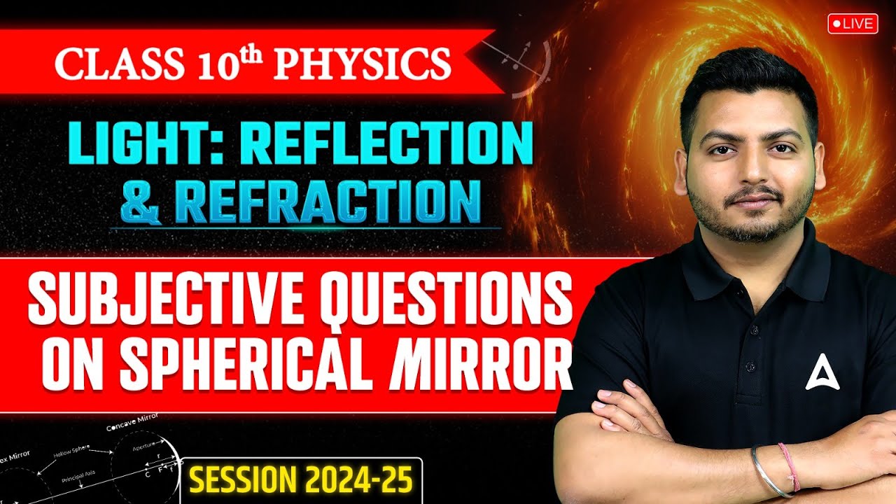 Subjective Questions on Spherical Mirrors Light – Reflection and ...