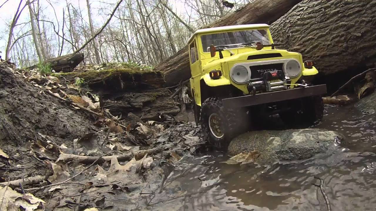 RC4WD FJ cruise out for its maiden voyage. - YouTube
