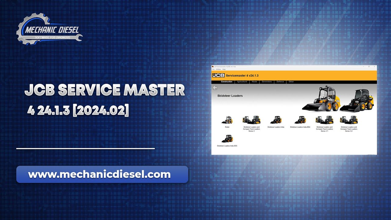JCB SERVICE MASTER 4 [2024.02] - YouTube
