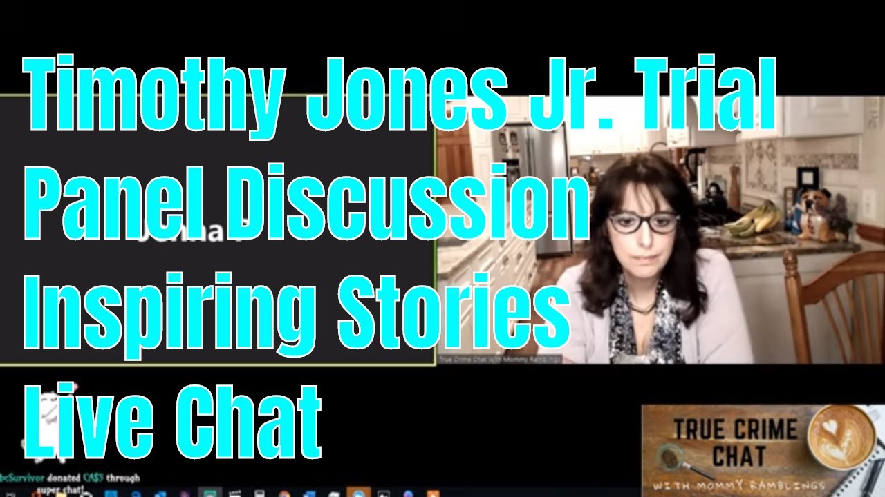 Timothy Jones Jr. Case Discussion and Inspiring Live Chat With Mommy ...