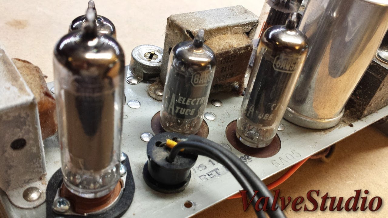 170710 Valve Studio - Guitar Pentode Pre-Amp - Part 1a - Dynamic ...