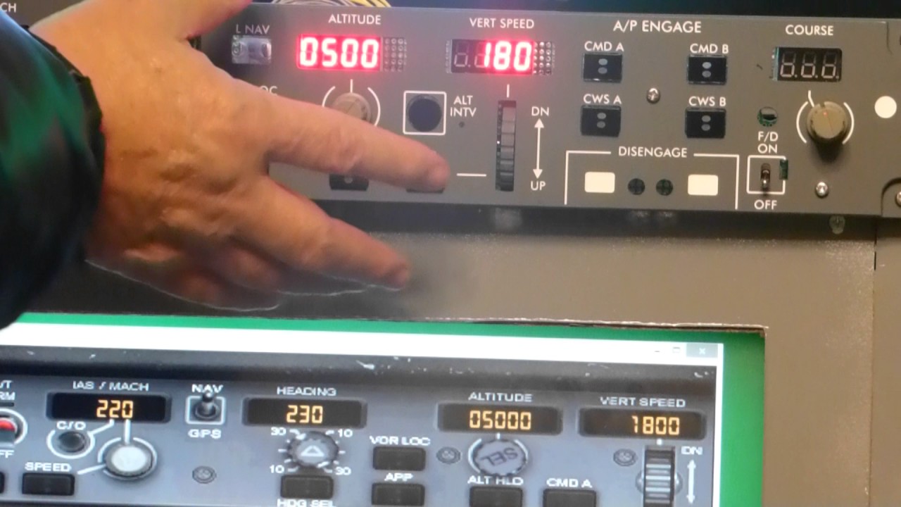 Home Made Boeing 737 MCP (4) DIY Flight Simulator Home Cockpit - YouTube