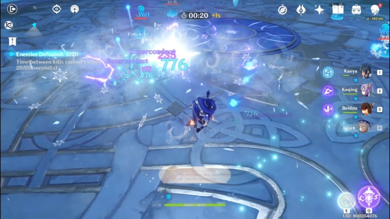 Defeat 4 enemies with Superconduct within 2s - Genshin Impact - YouTube