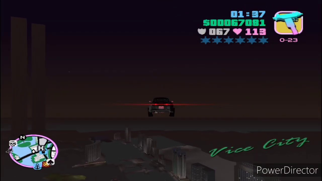 Flying car mod in gta VC - YouTube