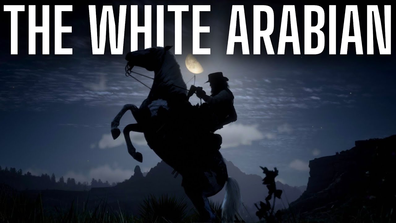 Red Dead Redemption 2: Catching The White Arabian - YouTube