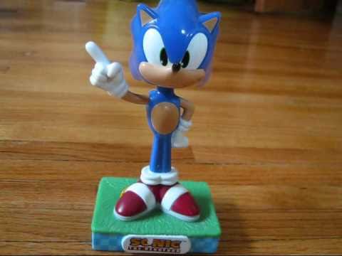 Sonic the Hedgehog Bobble Head Review - YouTube