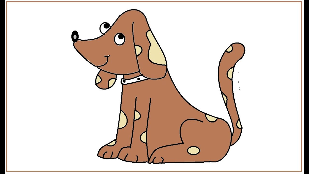 Qucik Dog Drawing Tutorial in MS Paint Step by Step Guide for Beginners ...