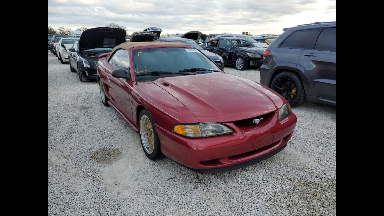 Part 1. Will I win or will I lose? I bought a Copart 1994 Mustang GT ...
