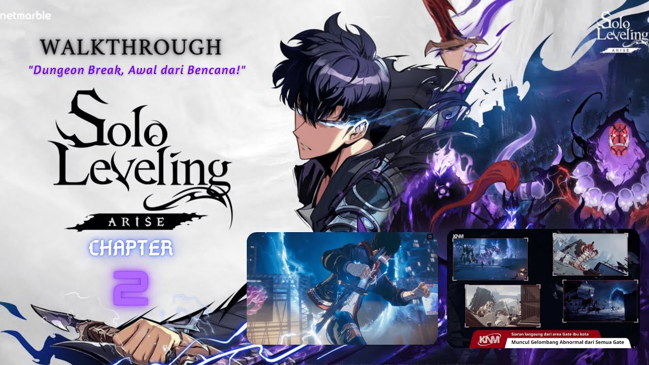 🔥 Solo Leveling: Dungeon Break Mengguncang Kota! (Walkthrough Chapter 2 ...
