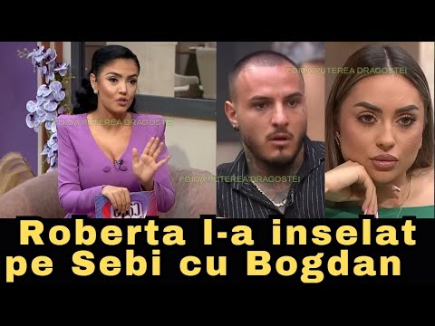 Roberta l-a inselat pe Sebi cu Bogdan Mocanu... A Publicat mesaje și ...