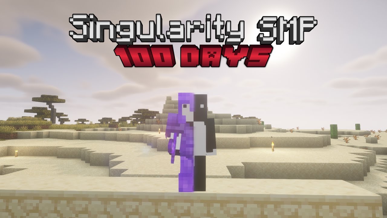 How I Survived 100 Days in Singularity SMP... - YouTube