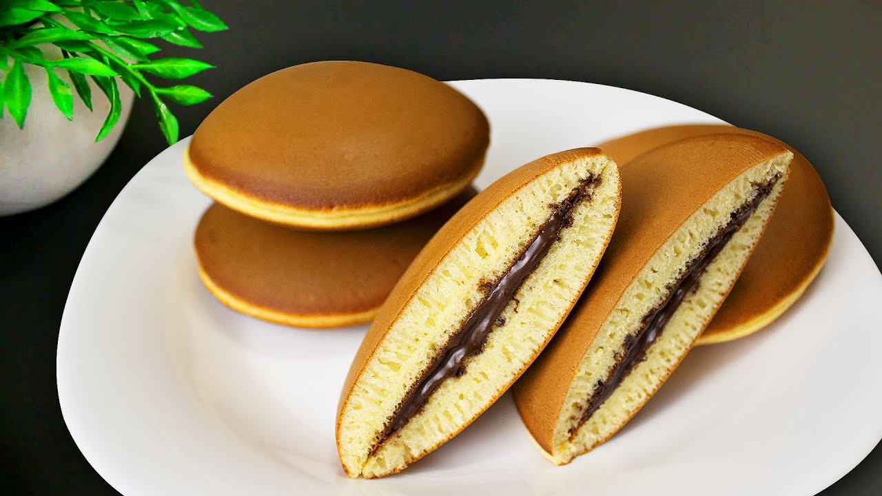 ONLY 2 EGGS and CHOCOLATE PASTE How to Make Pankake Recipe🥰 Japanese ...