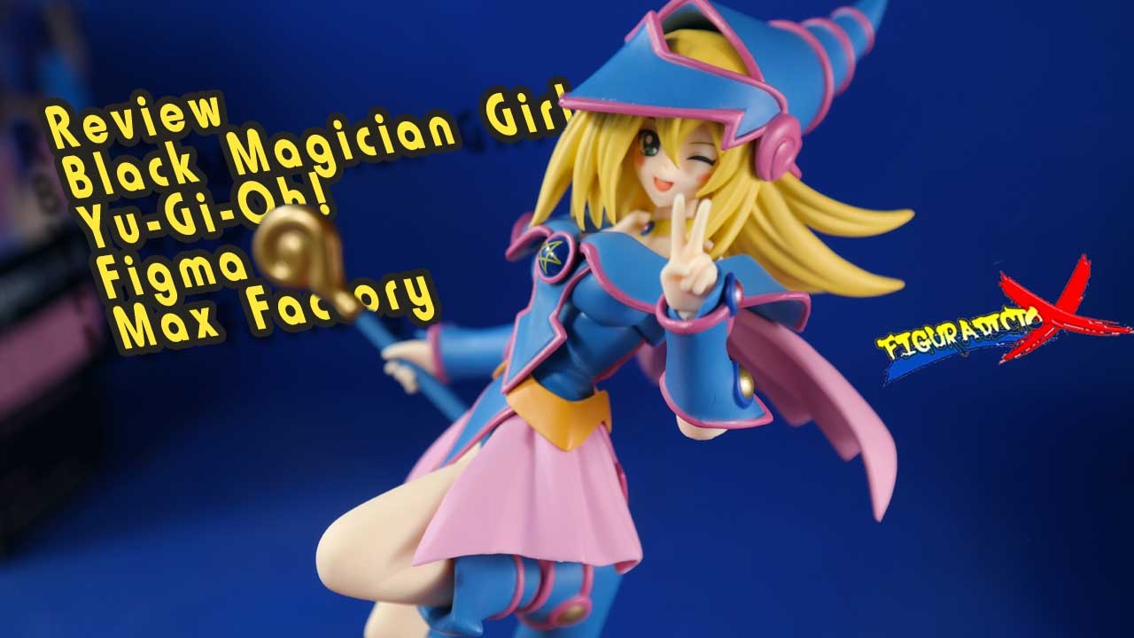 Review Black Magician Girl Figma Maga Obscura Yu-Gi-Oh! Max Factory Action Figure Revision ...