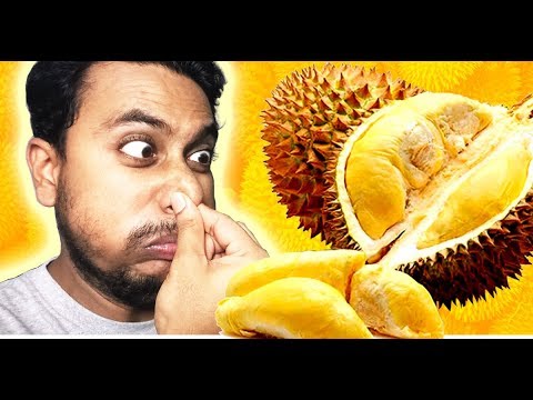 Indian trying durian for the first time | Durian eating challenge - YouTube