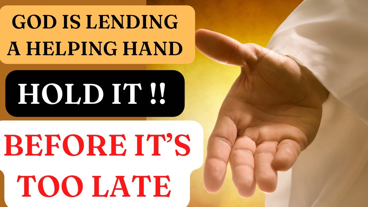 God Is Lending A Helping Hand |Gods Message |God Urgent messages for ...