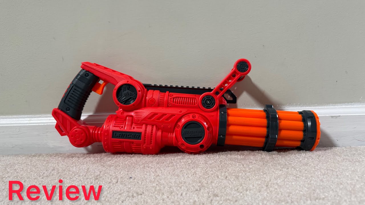 [REVIEW] Adventure Force Lancer (slam fire!) - YouTube