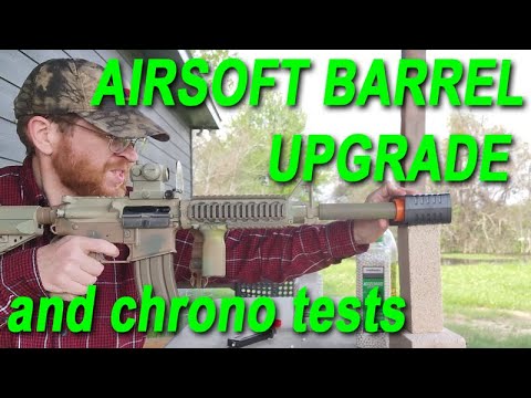 Installing a new AEG inner barrel - YouTube