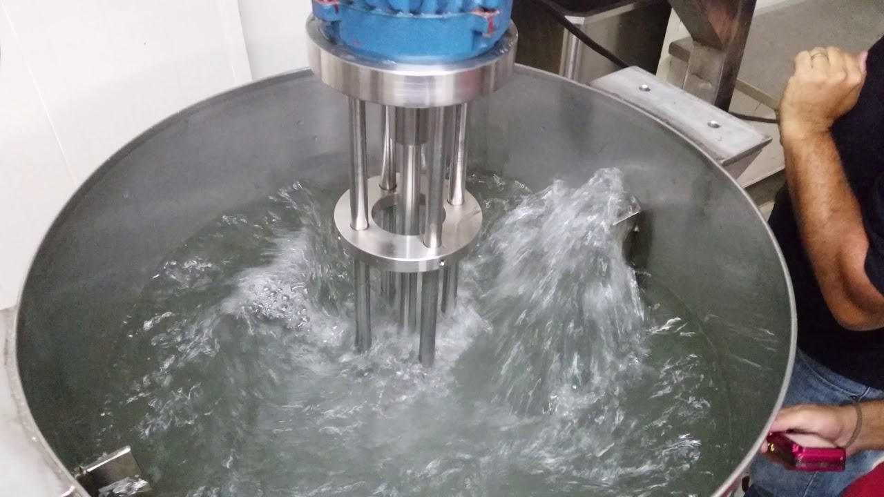 Homogenizador de mayonesa por alto cizallamiento - YouTube
