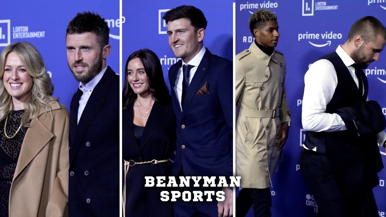 Wayne Rooney joined by former team-mates for premiere of his new Amazon ...