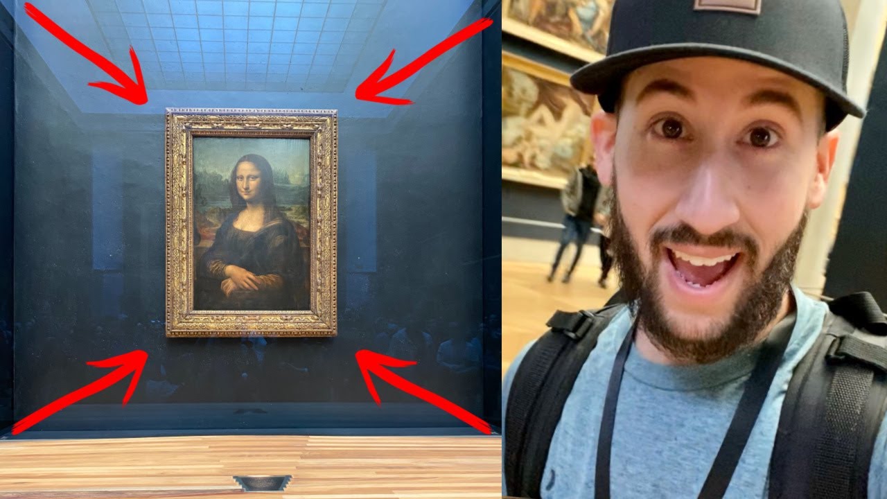 GETTING TO SEE THE MONA LISA UP CLOSE!!! - YouTube