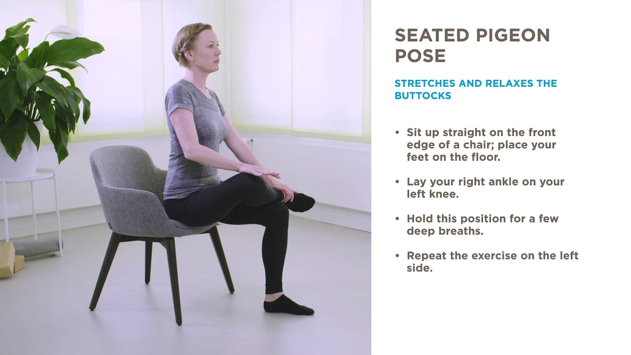 Pregnancy exercise: “The Seated Pigeon Pose”– Hirslanden Private ...