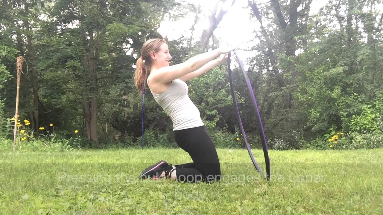 FXP Hula Hoop Supports Balance - YouTube