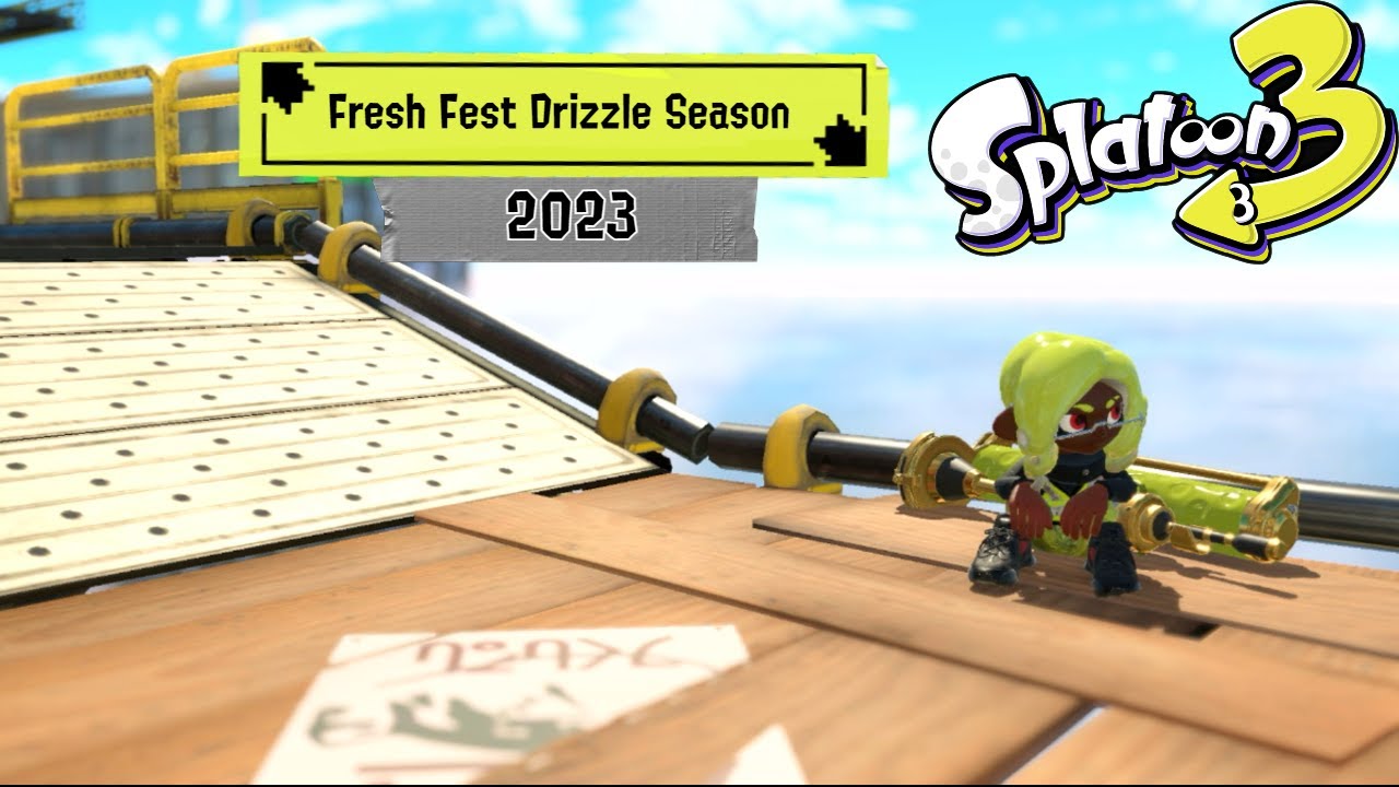Splatoon 3 - Fresh Fest Drizzle Season 2023 - YouTube