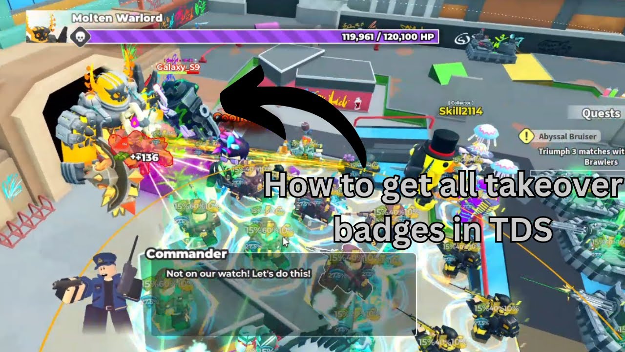 How to get all takeover badges in TDS - YouTube