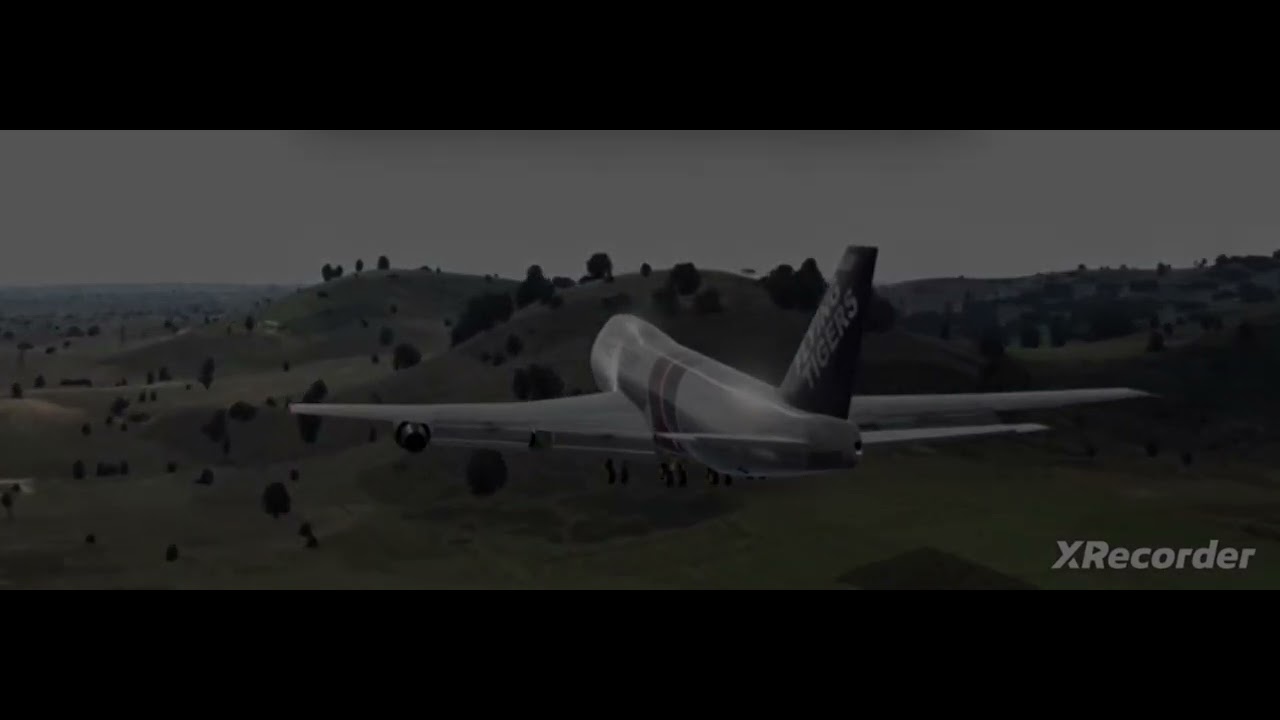 Flying Tiger Line Flight 66 - Crash Animation - YouTube