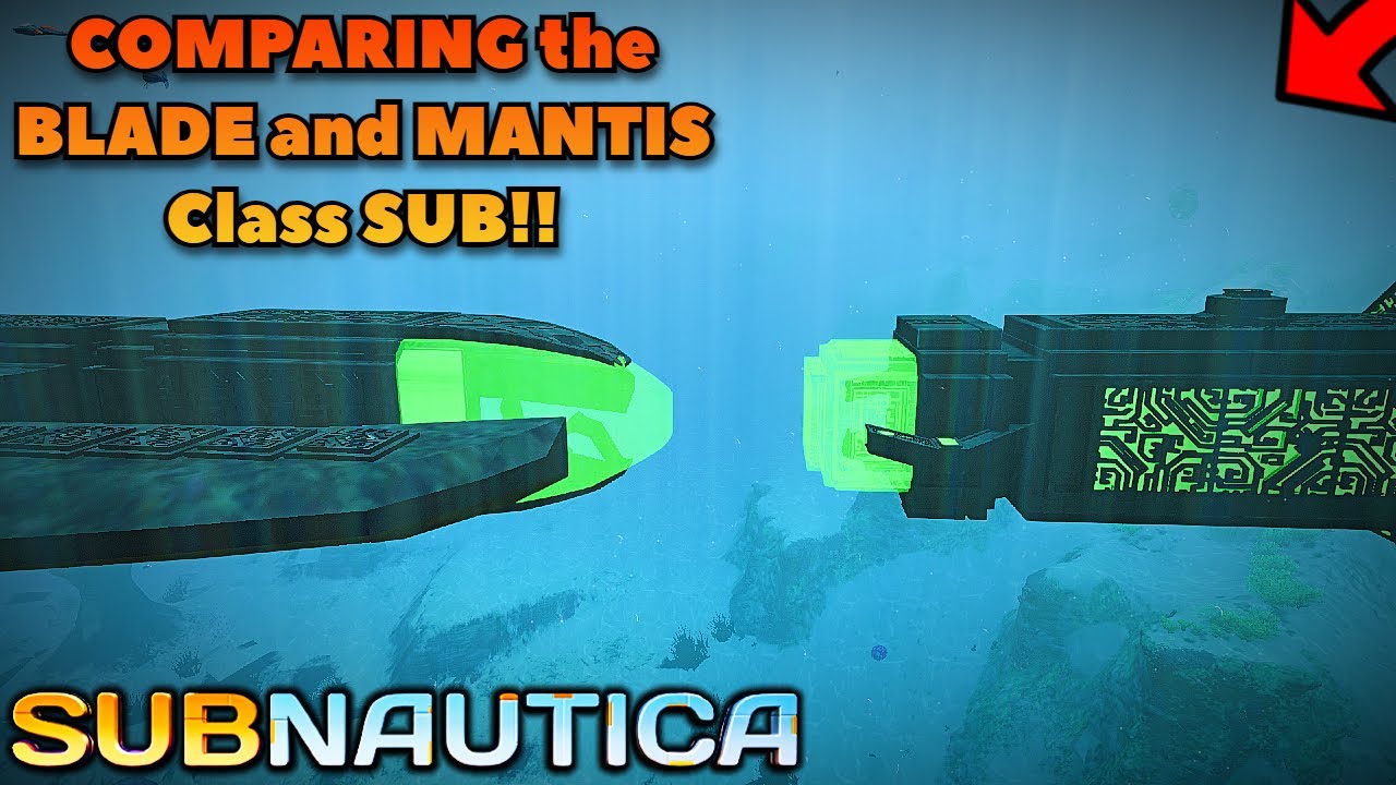 COMPARING the BLADE and MANTIS Submarine MODS! - YouTube