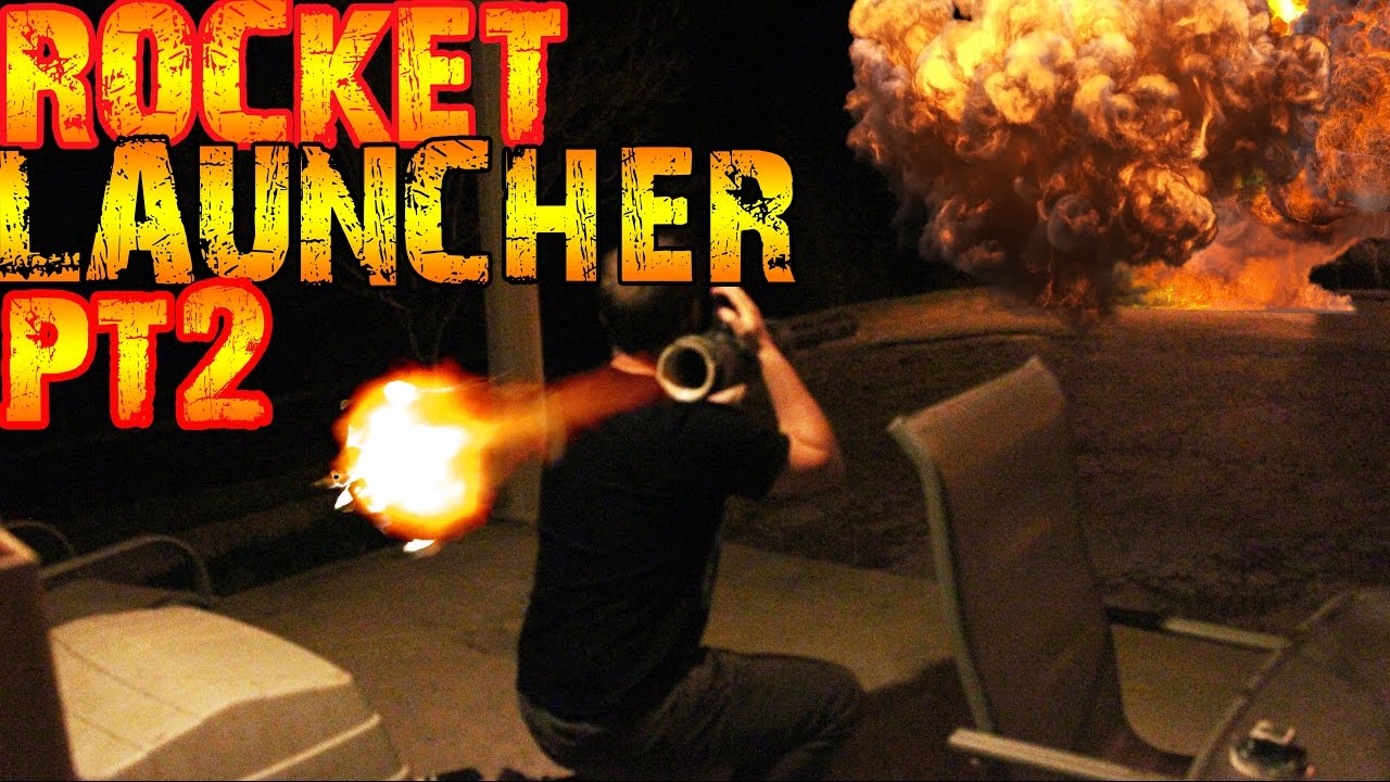 SHOOTING A ROCKET LAUNCHER - YouTube