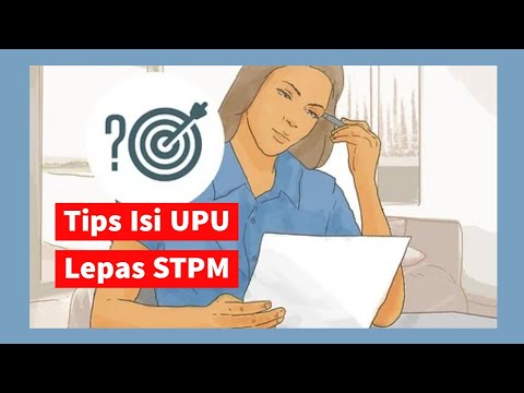 Tips Isi UPU Selepas STPM | Tips STPM | Tips UPU | Tips Form 6 - YouTube
