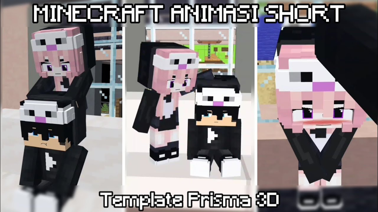 Share 3 Minecraft Animation Short Template Prisma 3D By @GamerJeniusM ...