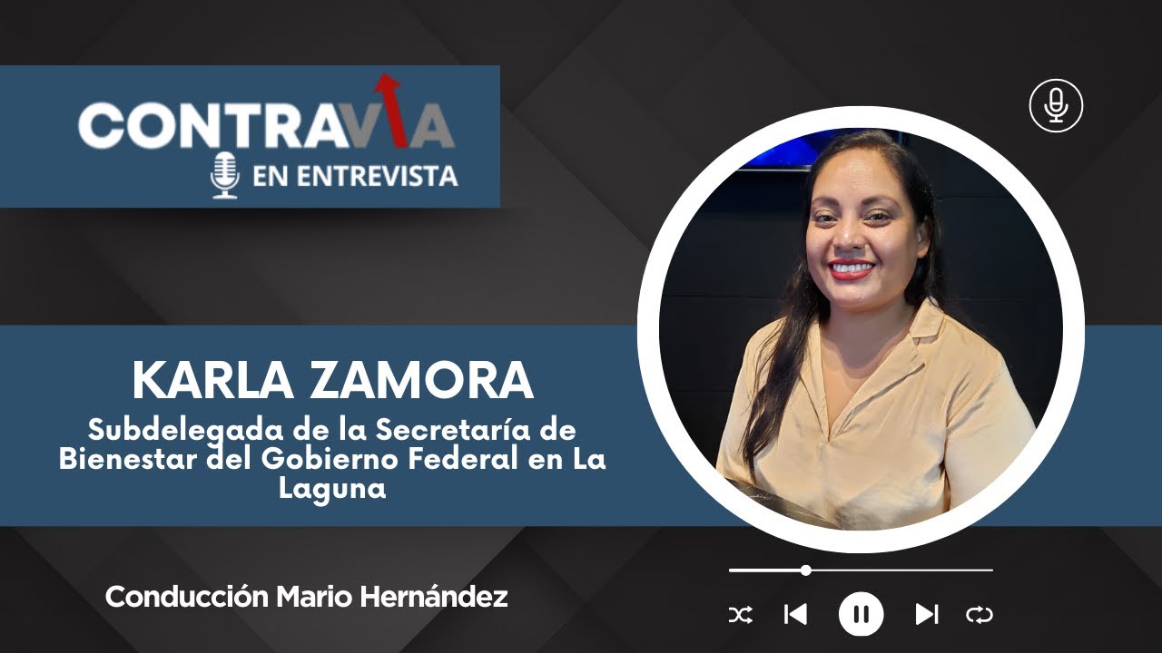 Contravía En Entrevista: Karla Zamora. - YouTube