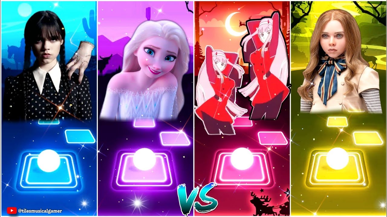 Wednesday- Lady Gaga vs Elsa Frozen 2 - Let it go vs Megan M3GAN vs 2 ...