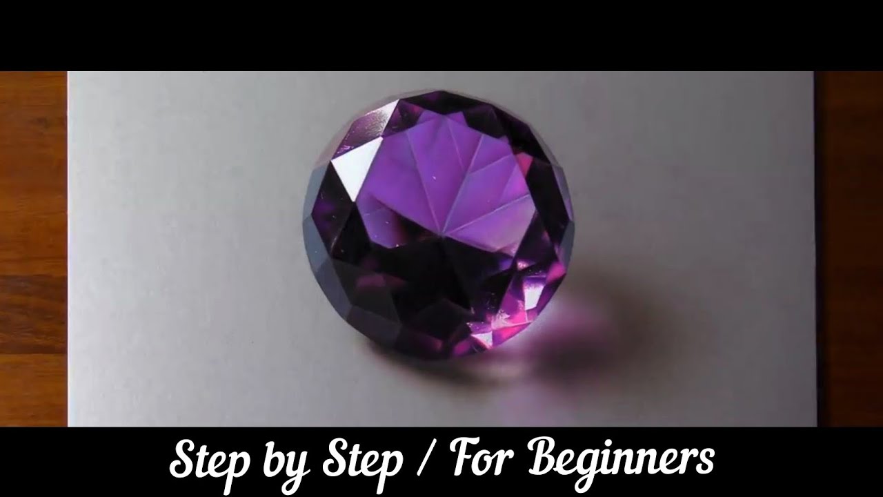 🔥How to draw Amethyst / For Beginners / Step By Step - YouTube