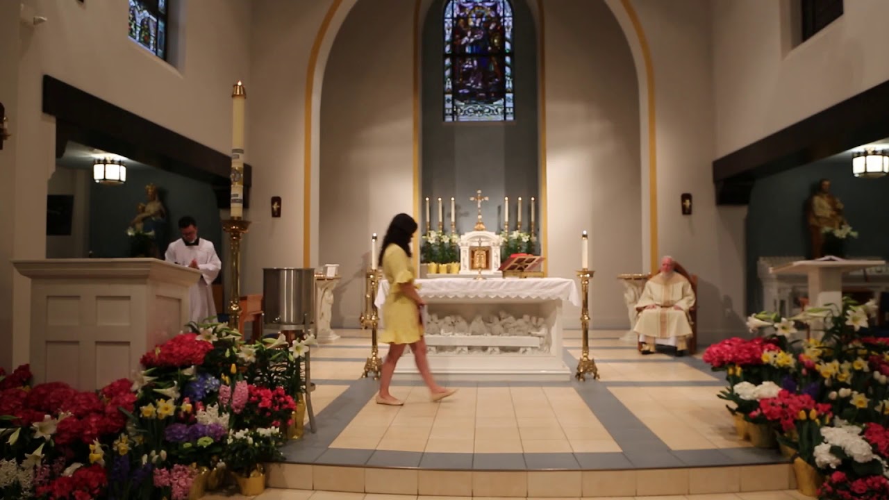 Easter Morning Mass w/ Fr. Tom - YouTube