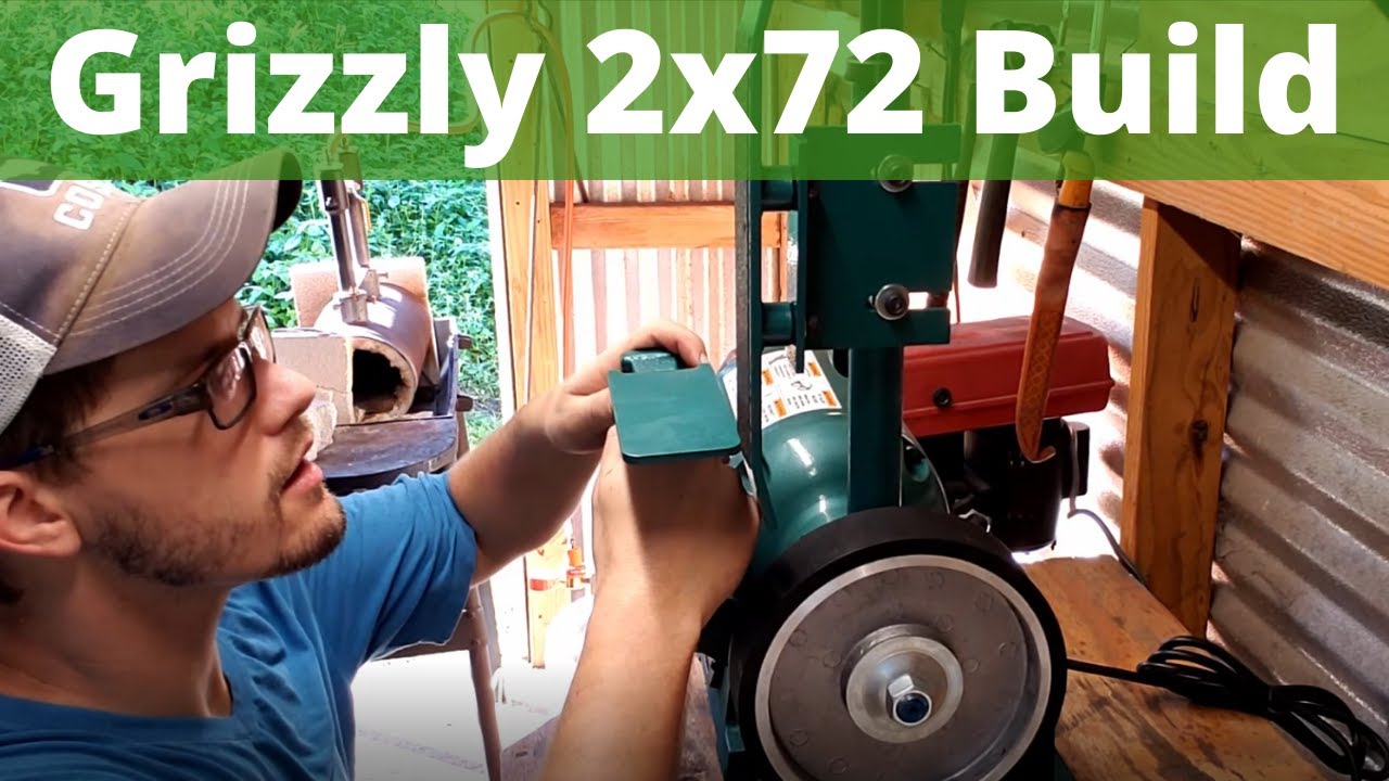 2x72 Grizzly G1015 Belt Grinder Build YouTube