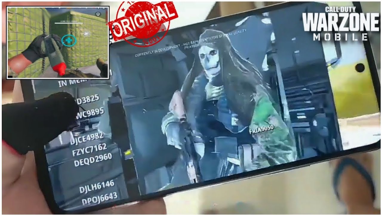 cod warzone mobile handcam gameplay 🔥 - YouTube